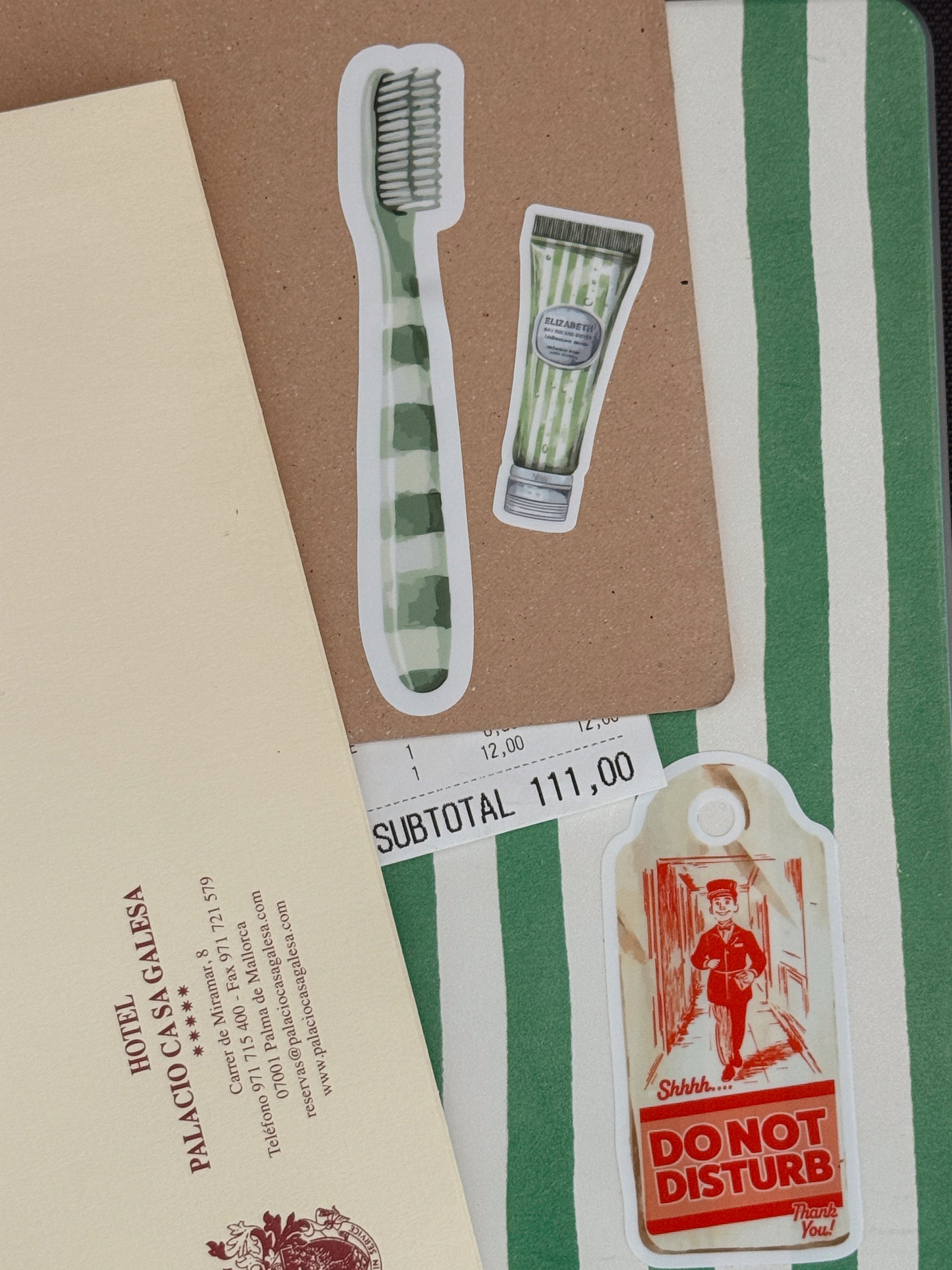 Hotel | Sticker sheet – Elizabeth Bay